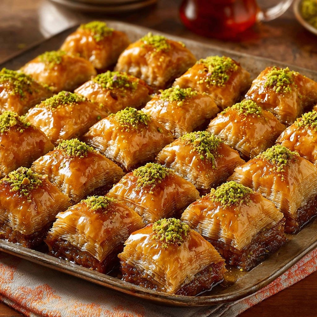 Classic Pistachio Baklava: The Flaky, Never Soggy Secret - Plot Twist ...