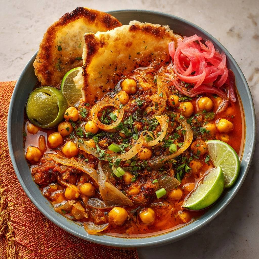 Chana Masala with Naan: Foolproof Onion Technique - Plot Twist Recipes